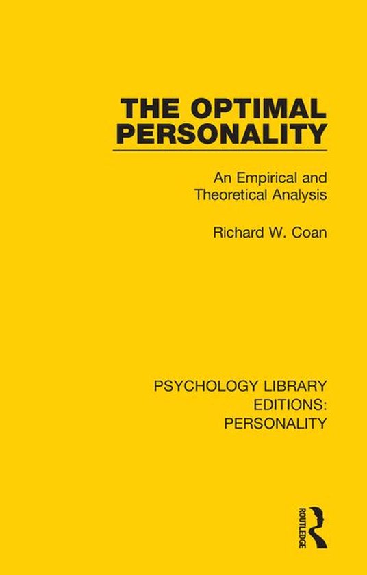 Psychology Library Editions: Personality - The Optimal Personality ...