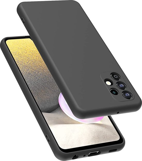 Samsung Galaxy A32 4G Hoesje Zwart - Siliconen Back Cover | bol.com