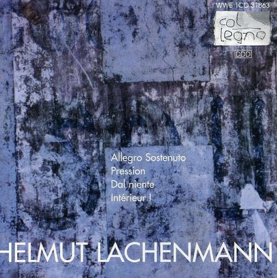 Eduard Brunner & Walter Grimmer - Lachenmann: Allegro Sostenuto (CD ...