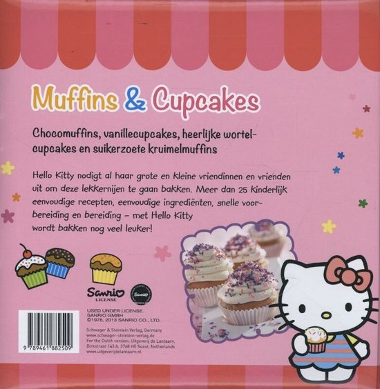 Hello Kitty - Muffins en cupcakes, Meerdere auteurs | 9789461882509 ...