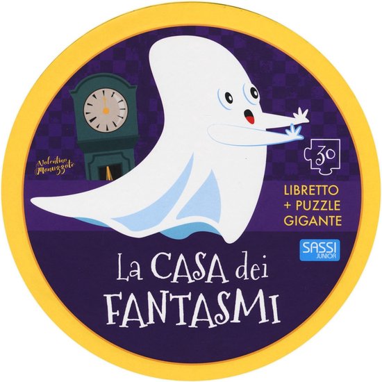 Sassi Junior LA CASA DEI FANTASMI - LIBRO E PUZZLE GIGANTE | bol.com