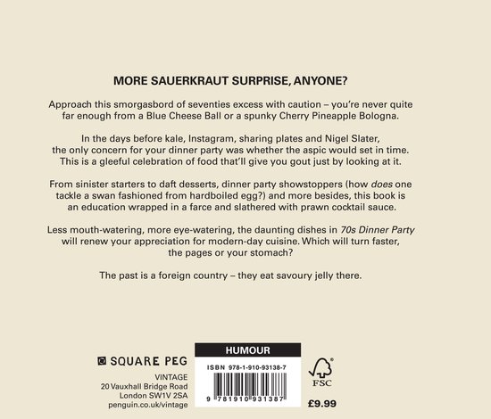 70s Dinner Party, Anna Pallai | 9781910931387 | Boeken | bol