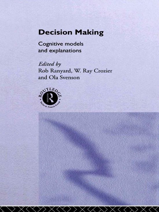Frontiers of Cognitive Science - Decision Making (ebook ...