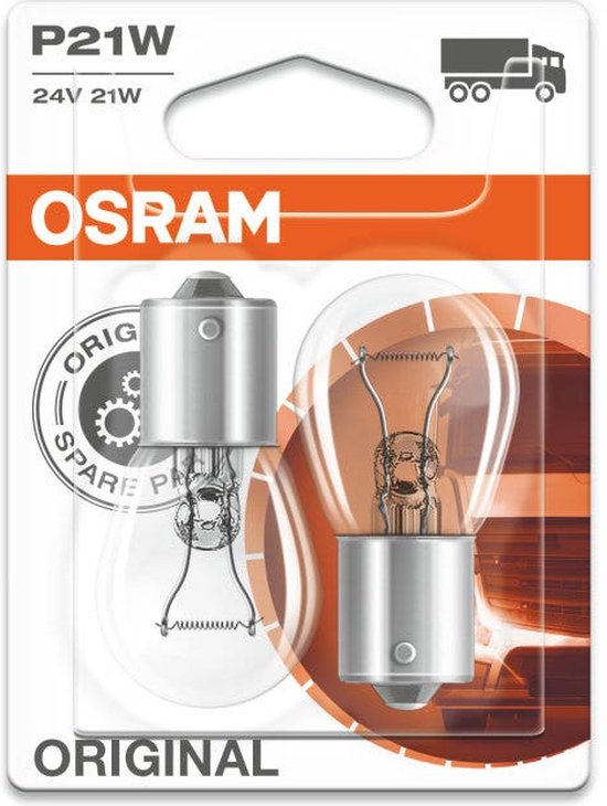 Automotive Bulb OS7511-02B Osram P21W 21W 24v (2 Pieces) | bol.com