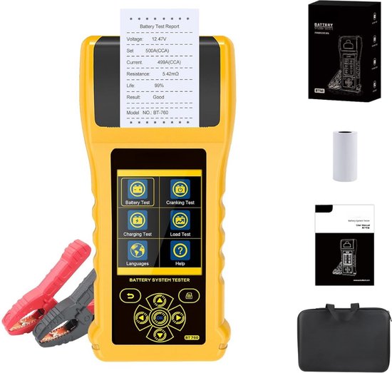 Gratyfied - Accu tester - Accutester - Accu tester 12v voor auto | bol