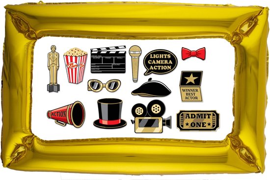 Foto prop set awards - 13-delig - Photobooth accessoires - incl. foto ...
