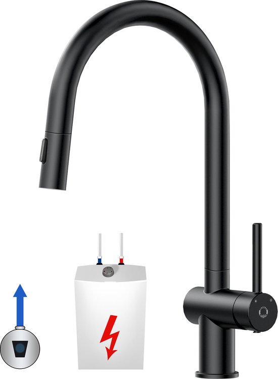 CECIPA max -Keukenkraan -Lage druk Keukenkraan - Keukenkraan Met Uittrekbare Uitloop... | bol