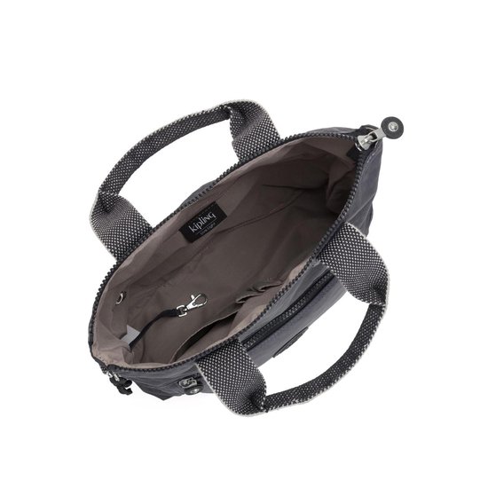 Kipling Eleva Schoudertas - Night Grey | bol