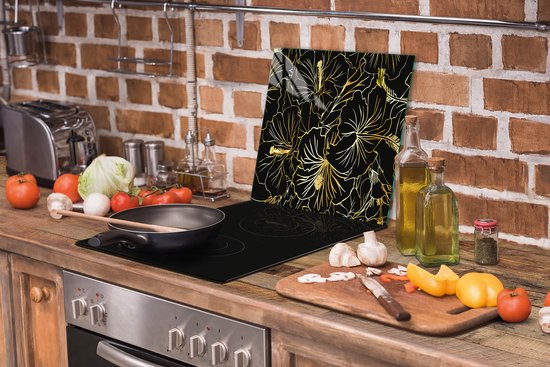 TMK ArtDeko - Snijplank - 52x40 cm - Bloemen - Glas | bol