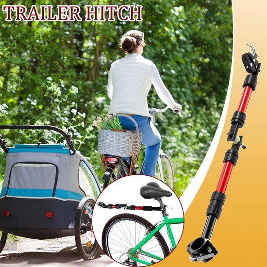 Fietsaanhanger Koppeling - Trailer Adapter - Veilig Vervoer - 270 ...