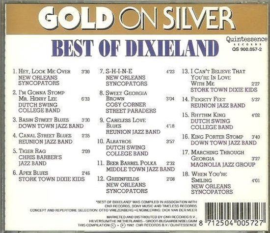 Best of Dixieland, 1-CD VARIOUS - BEST OF DIXIELAND | CD (album ...