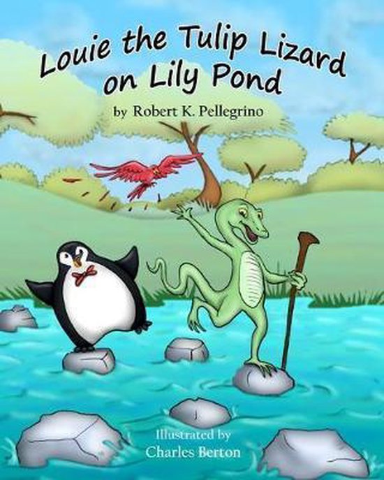 Louie the Tulip Lizard on Lilly Pond, Robert K Pellegrino ...