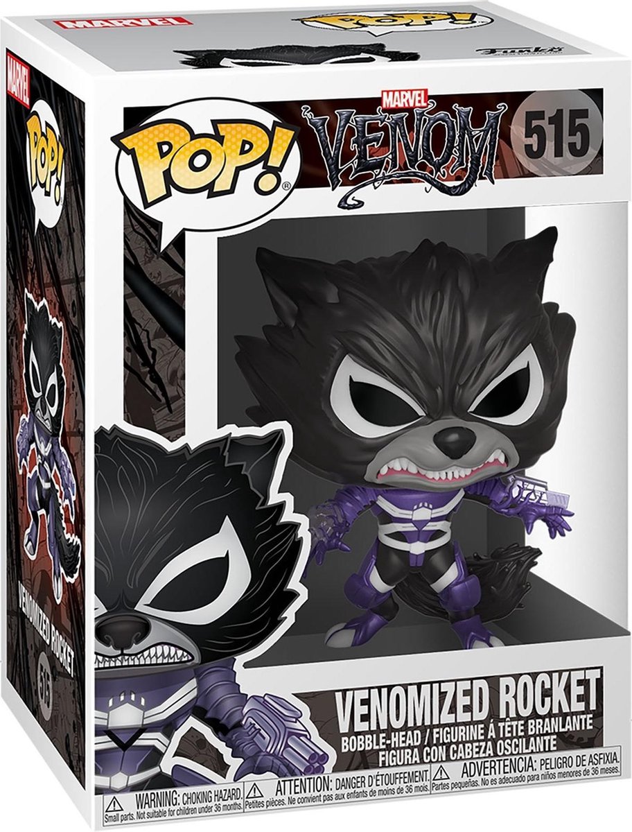 Pop! Marvel: Marvel Venom S2 - Rocket Raccoon FUNKO | bol.com