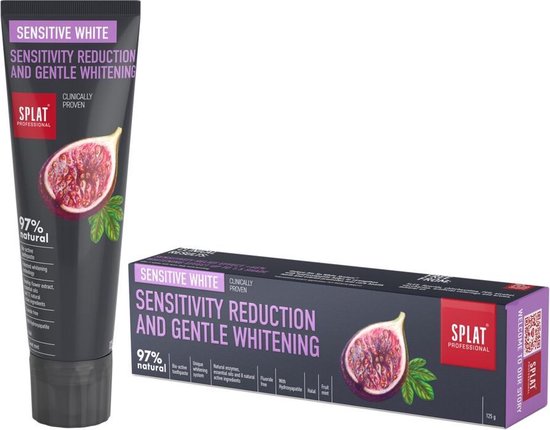 Splat Tandpasta Sensitive White Bio 125 gr | bol.com