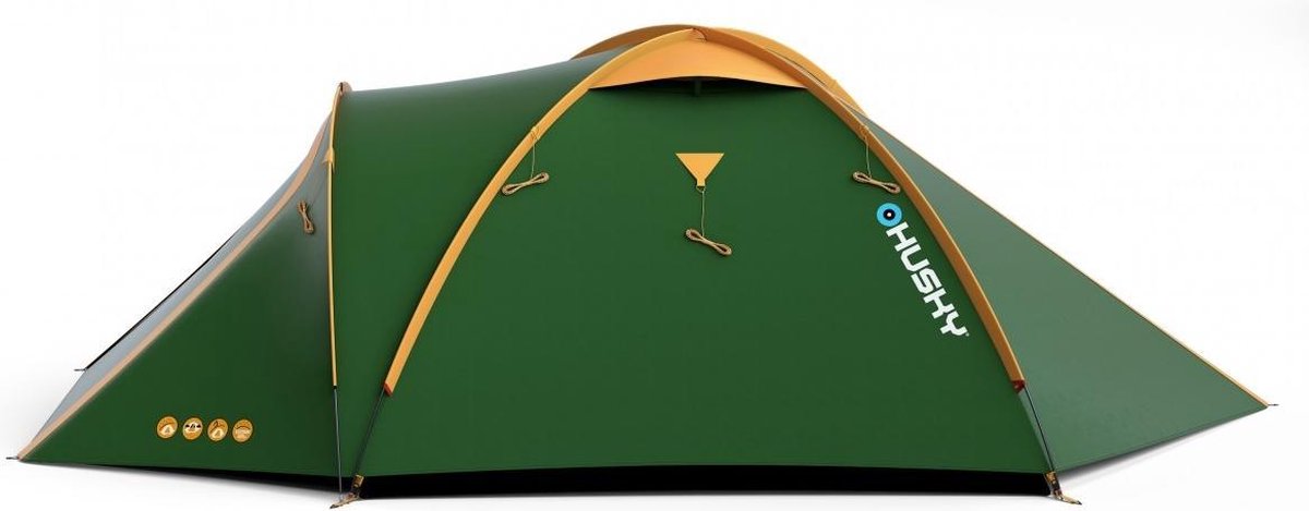 Husky Bizon 3 Classic Klassieke Tent - Groen - 3 Persoons | bol