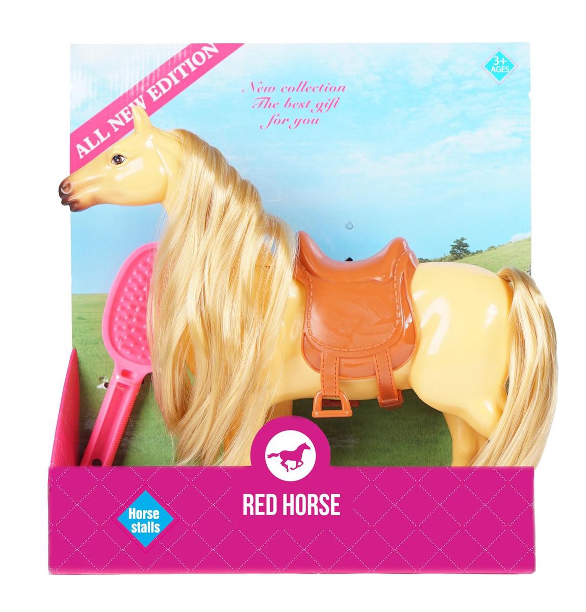 Red Horse Paard Cr?me 23 X 5 X 24 Cm | bol.com