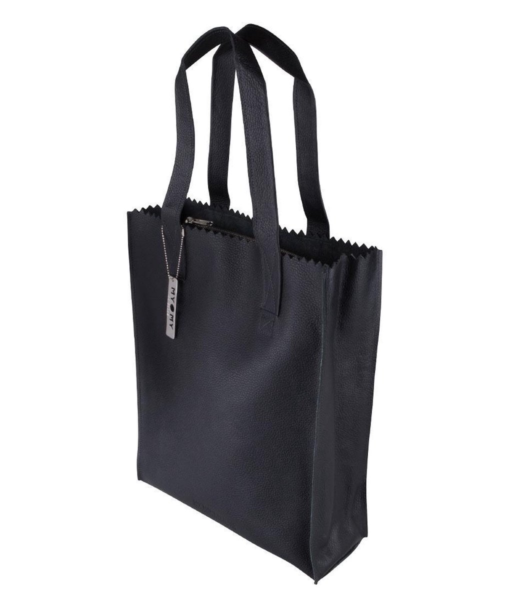 MYOMY - My Paper Bag Long handle zip - Schoudertas - Zwart - Rambler ...