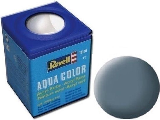 Revell Aqua #79 Grey Blue - Matt - USAF - Acryl - 18ml Verf potje | bol.com
