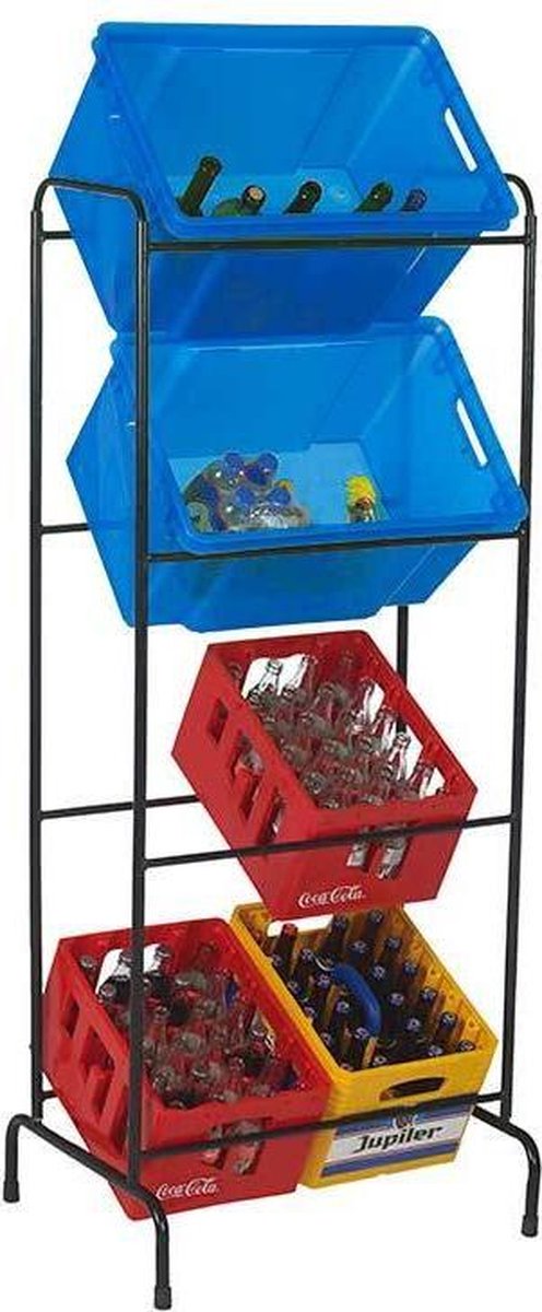 Krattenrek extra breed zwart - zwaar model | bol