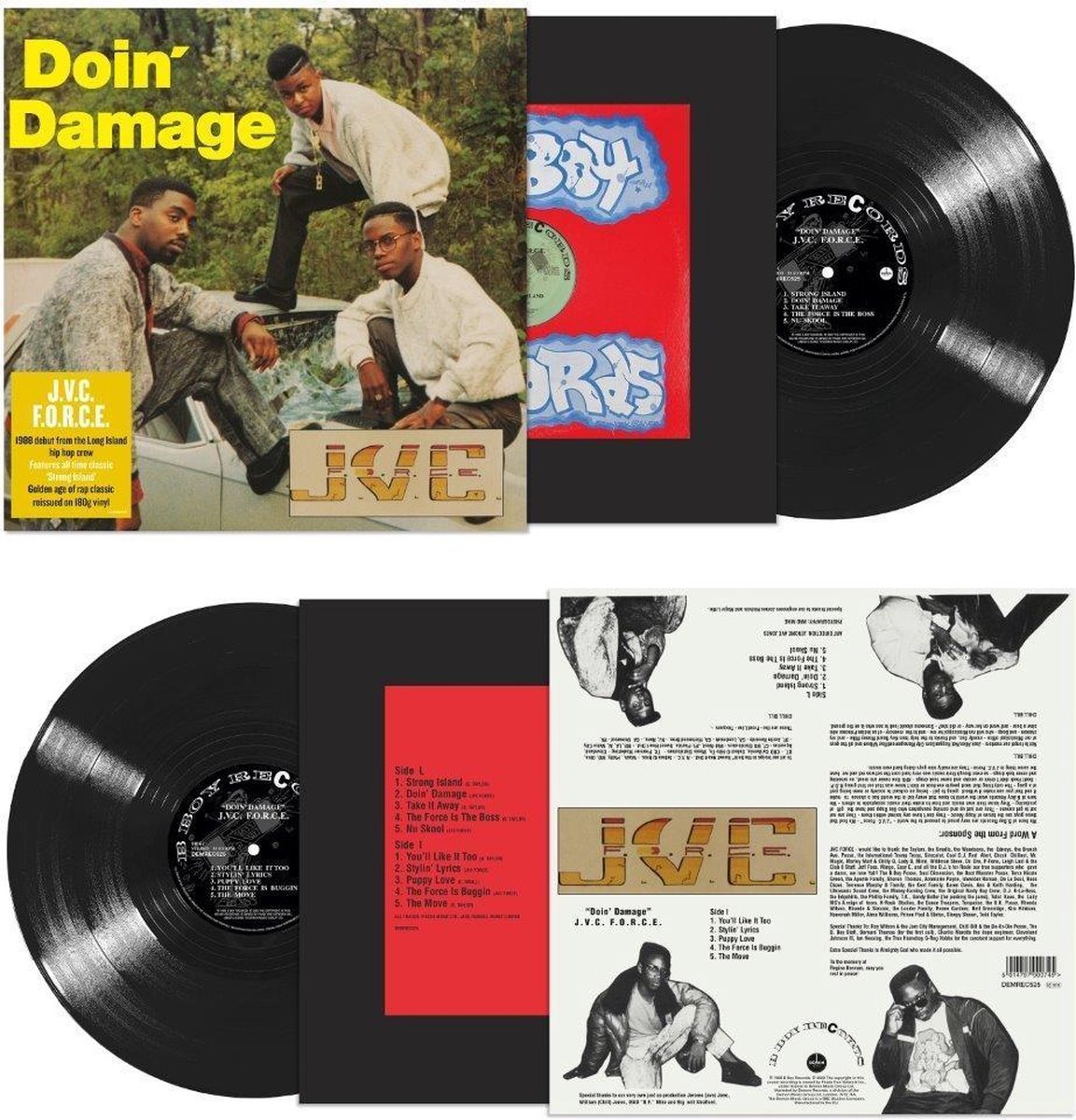 Doing Damage, Jvc Force | LP (album) | Muziek | bol