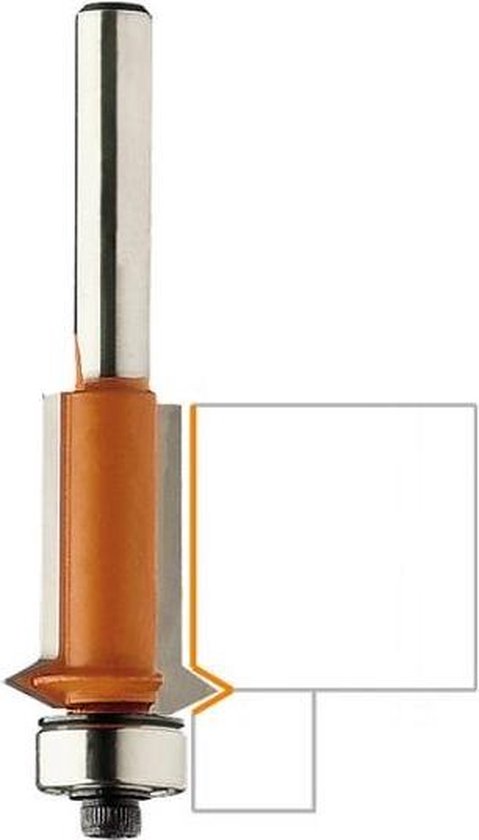 CMT - Frees voor uitlopen en V-groeven met geleidelager, HW - Frees ...