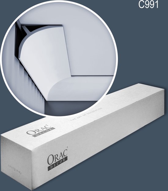 Orac Decor C991 LUXXUS 1 carton complet 6 Corniches Moulures Cimaises ...