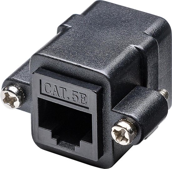 Goobay Cat5e UTP Inbouw adapter | bol