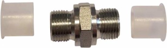 Koppeling - 3/8m x 3/8m | bol