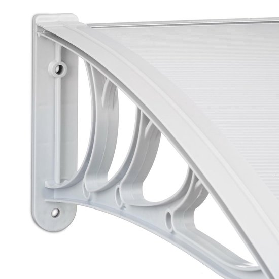 bol.com | relaxdays Afdak voordeur deurluifel overkapping kunststof ...