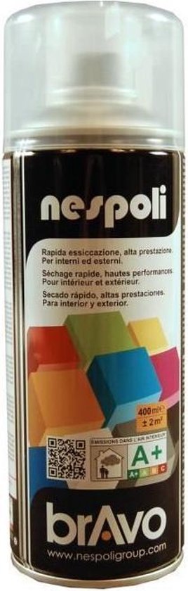 NESPOLI 400 ml kleurloze blanke lak aerosol | bol.com
