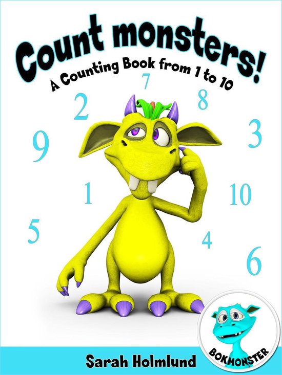 Count monsters! A Counting Book from 1 to 10 (ebook), Sarah Holmlund ...