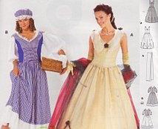 Burda Naaipatroon 2479 - Keizerin en wasvrouw | bol