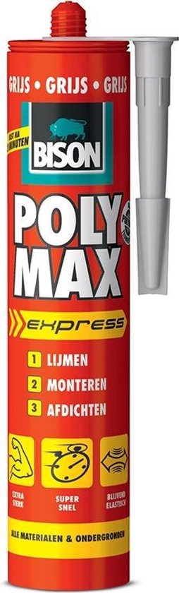 Poly Max Express Grijs Crt 425G*12 Nl - 6309306 | bol.com