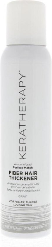 Keratherapy Fiber Hair Thickener Spray gray 140ml | bol
