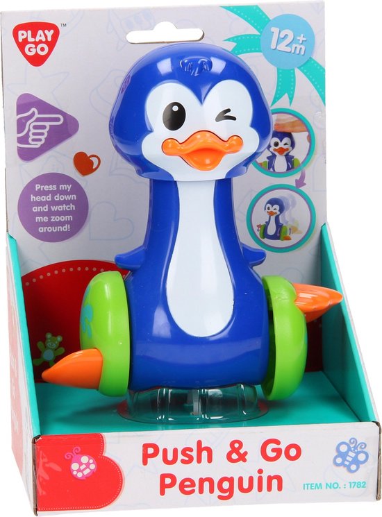 Playgo Push & Go Pinguin | bol.com