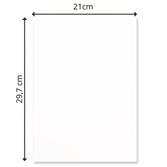 Florence Paper mixed media A4 smooth 240g x10 White | bol.com