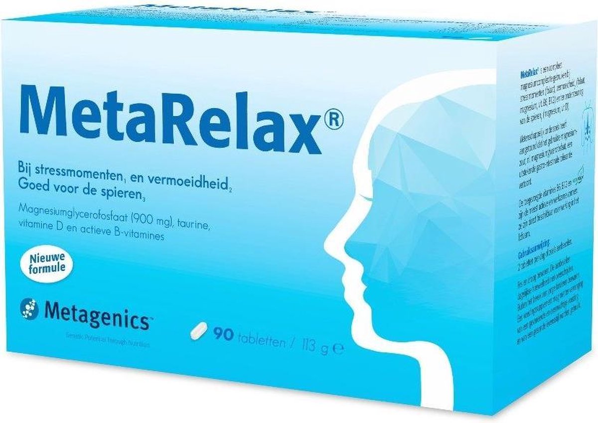 Metagenics MetaRelax - 90 tabletten | bol.com