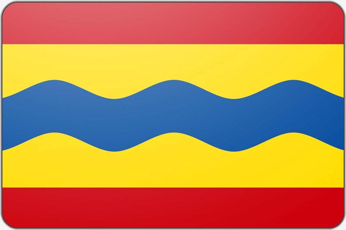 Vlag Overijssel - 150 x 225 cm - Polyester | bol.com