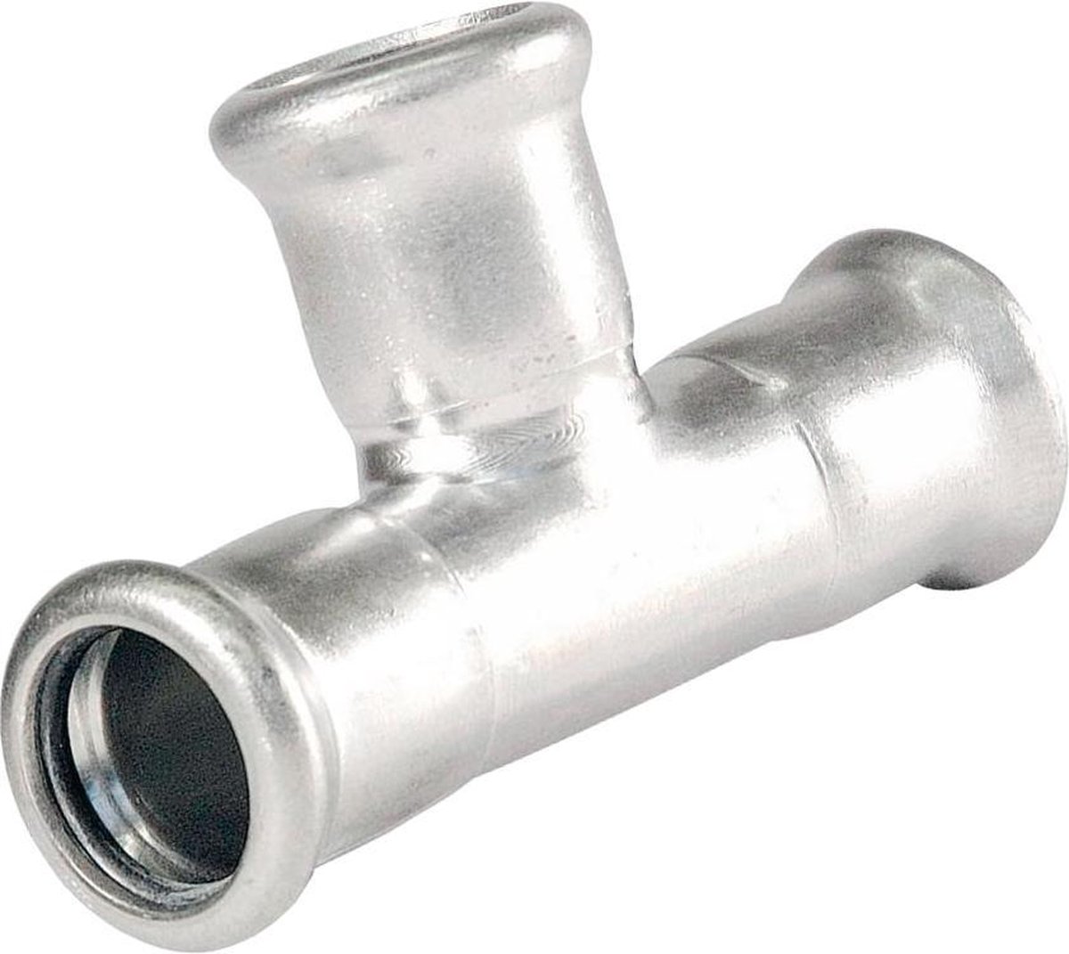 Bonfix Press - RVS 316 - perskoppeling - Kniekoppeling - 90° - 3/4" x 22 mm - lange... | bol.com