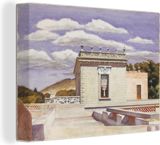 Peintures sur toile - Saltillo Mansion - Edward Hopper - 40x30 cm ...