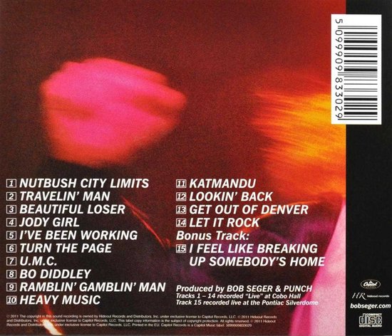 Bob Seger & The Silver Bullet Band - Live Bullet (CD) (Remastered 2011 ...
