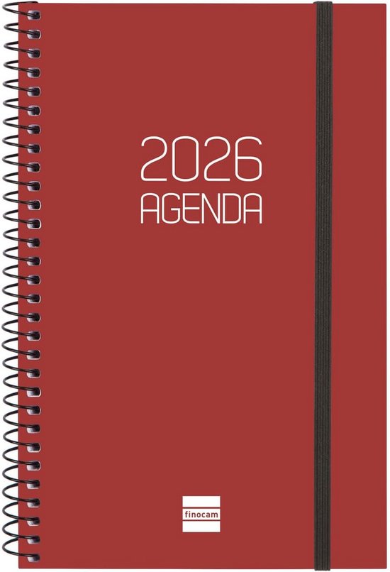 Spiraalkalender 2026 Weekoverzicht Jaarplanner Januari t/m December met ...