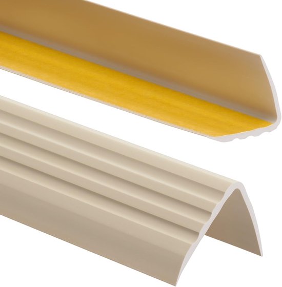 PVC Trap Neus - Trapprofiel Zelfklevend - Veilige Trappen - Getest PVC ...