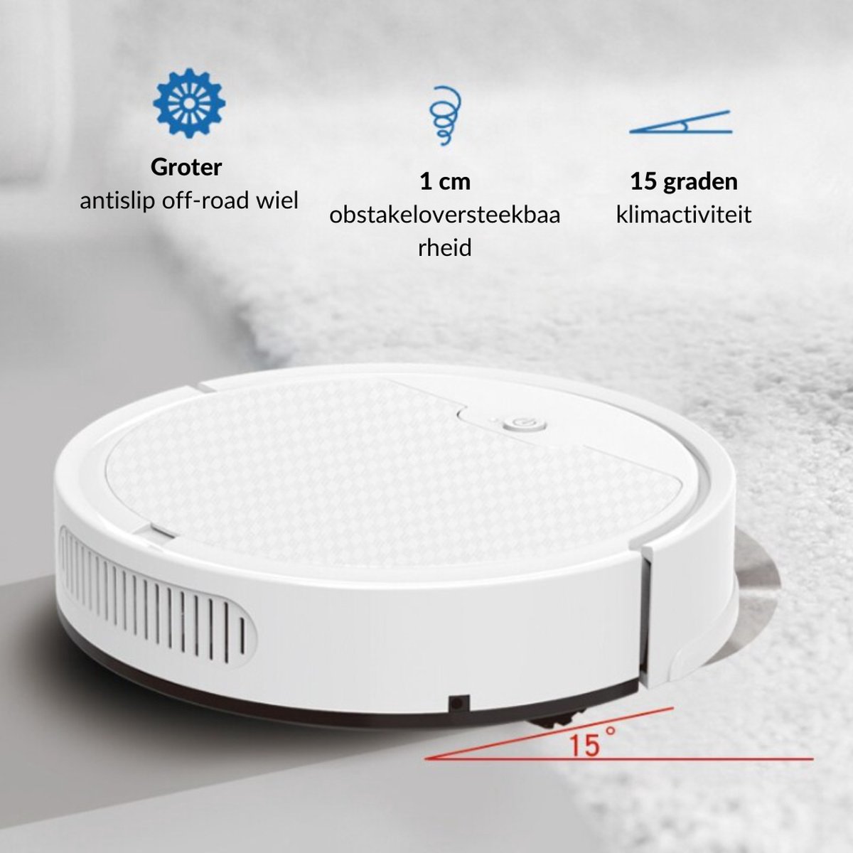 Robotstofzuiger met dweilfunctie - Dweilsysteem - Robotstofzuigers ...