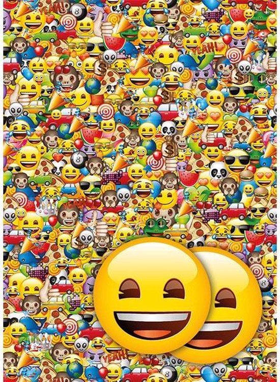 Emoji - Smiley cadeau inpakpapier 50 x 69,5 cm. 2 st. | bol.com