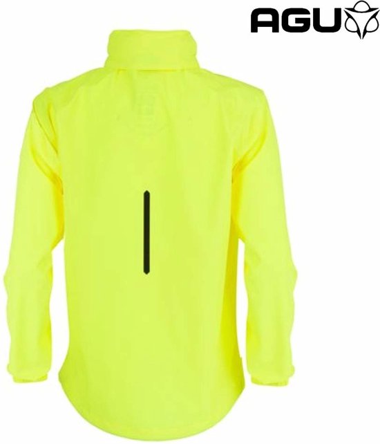 AGU GO Kids Regenjas Essential - Fluo Geel - 164 - Meisjes & Jongens ...