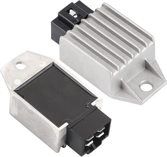 Universele 12V Spanningsregelaar Gelijkrichter 4 pin - Voor Motorfiets Scooter... | bol