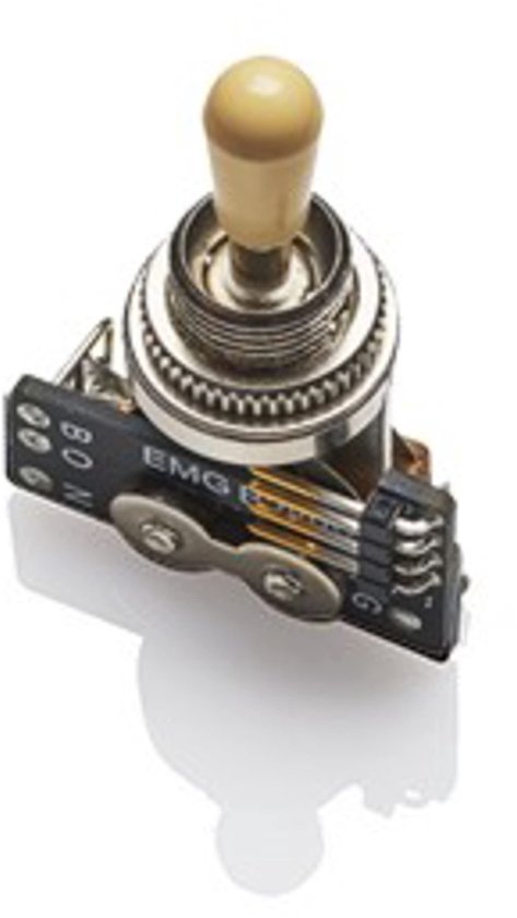 EMG 3-Position Toggle Switch Ivory - Schakelaar voor gitaar | bol