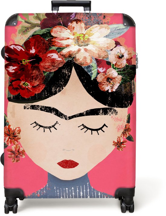 NoBoringSuitcases.com® - Koffer groot - Reiskoffer lichtgewicht - Frida ...