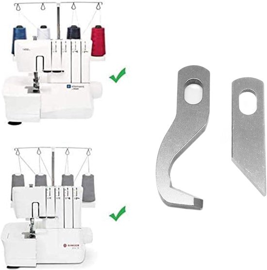 JGS Premium - Messenset voor Overlock naaimachine | Boven- en ...